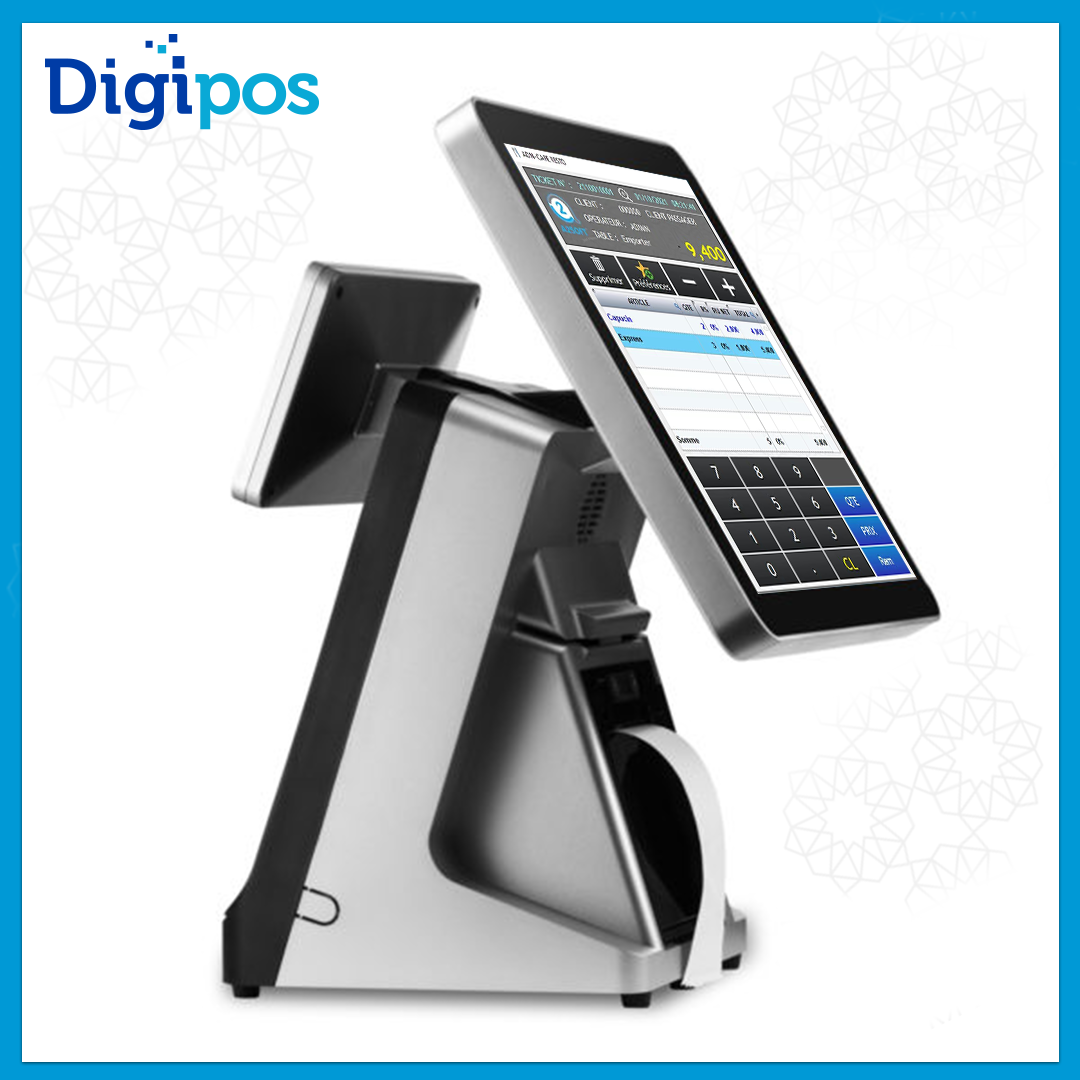 DIGIPOS METAL PC CAISSE TACTILE 15″ – DIGIPOS
